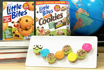 Back to School DIY Bookworm Snack | Little Bites® Snacks