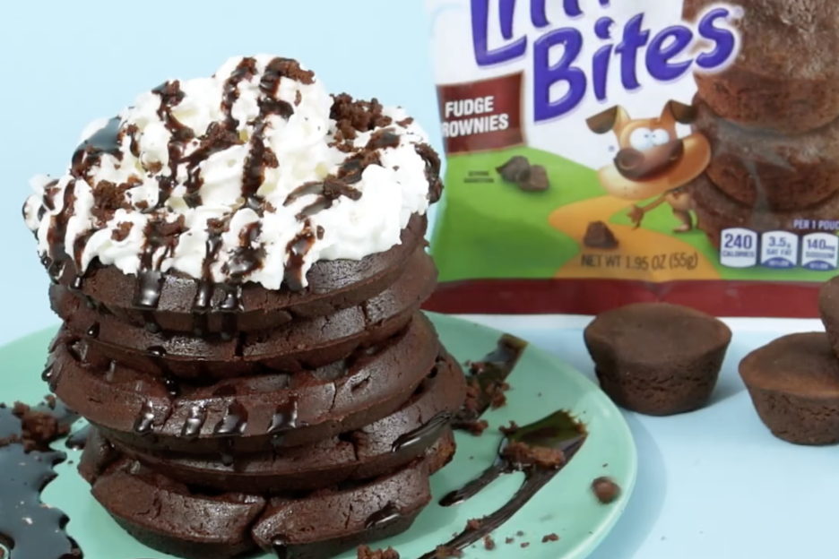 Brownie Waffle | Little Bites® Snacks