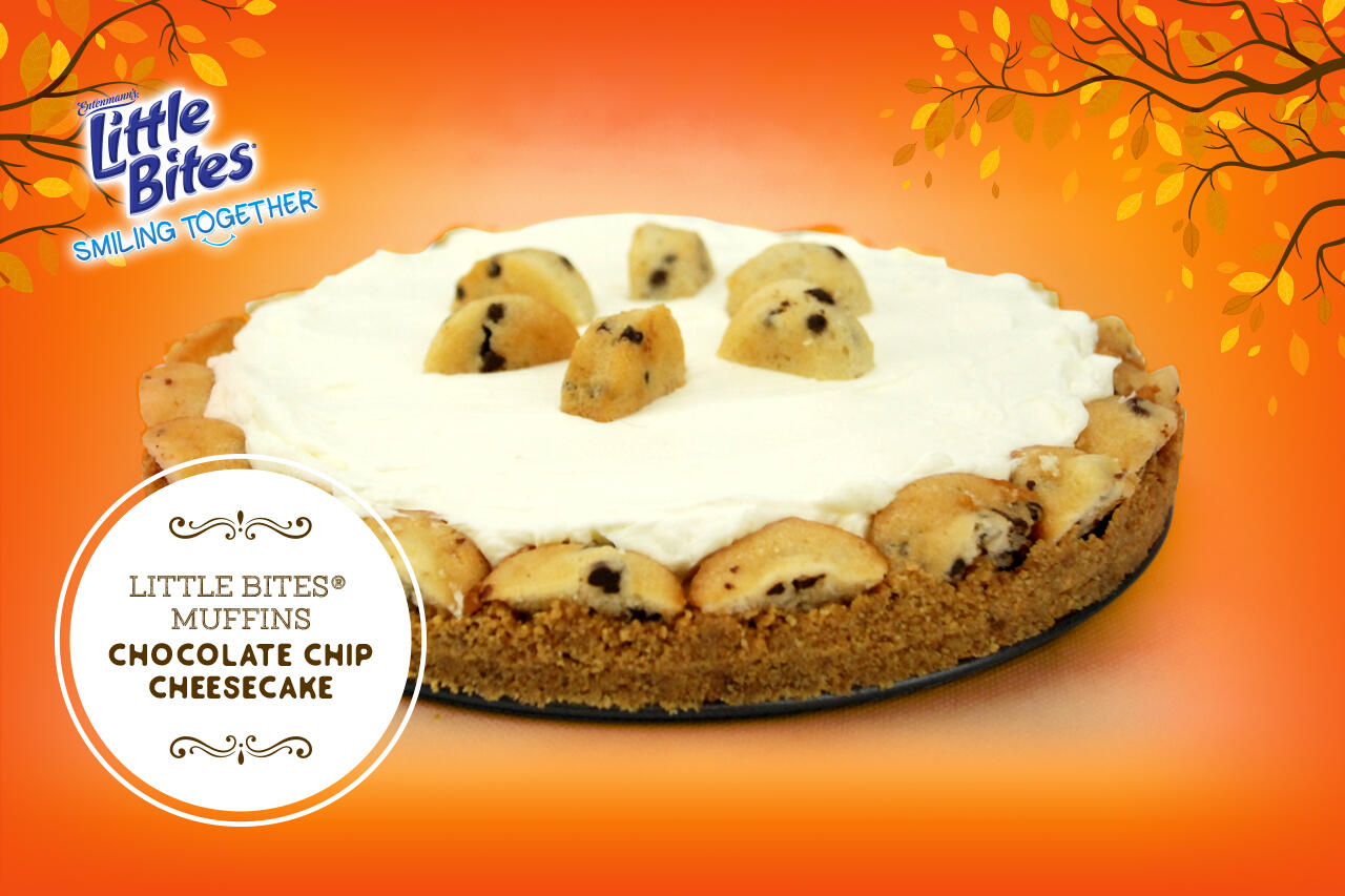 Chocolate Chip Muffins Cheesecake | Little Bites® Snacks
